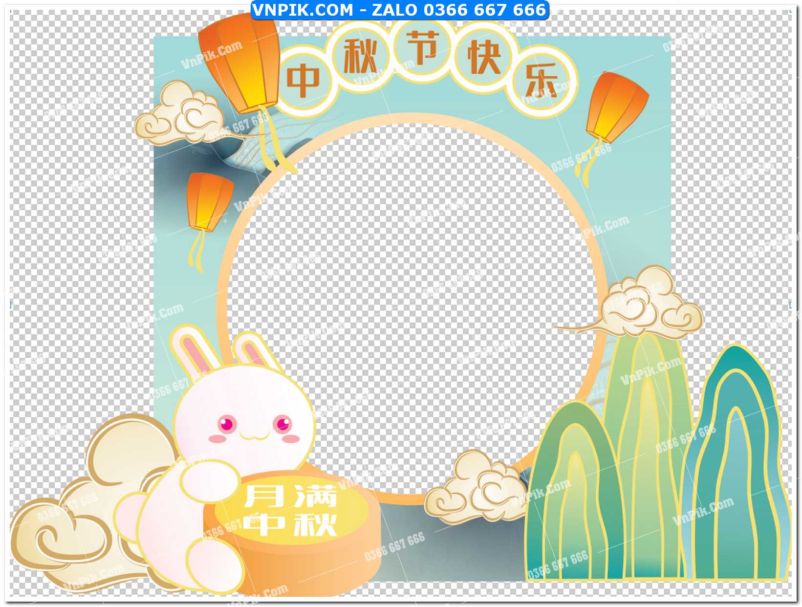 Mã 152992 - Phông nền trung thu – Vui hội trăng rằm file vector AI (383 ...