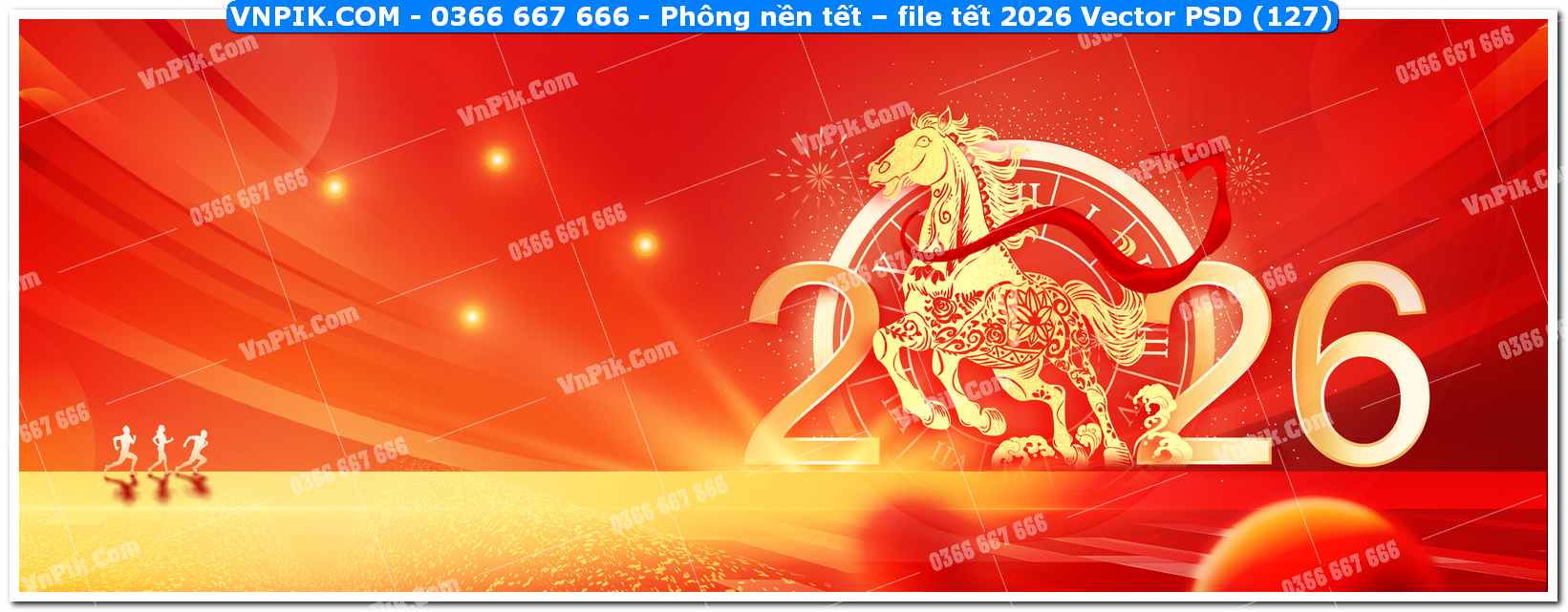 Mã 184181 - Phông nền tết – file tết 2026 Vector PSD (127) - VNPIK.COM