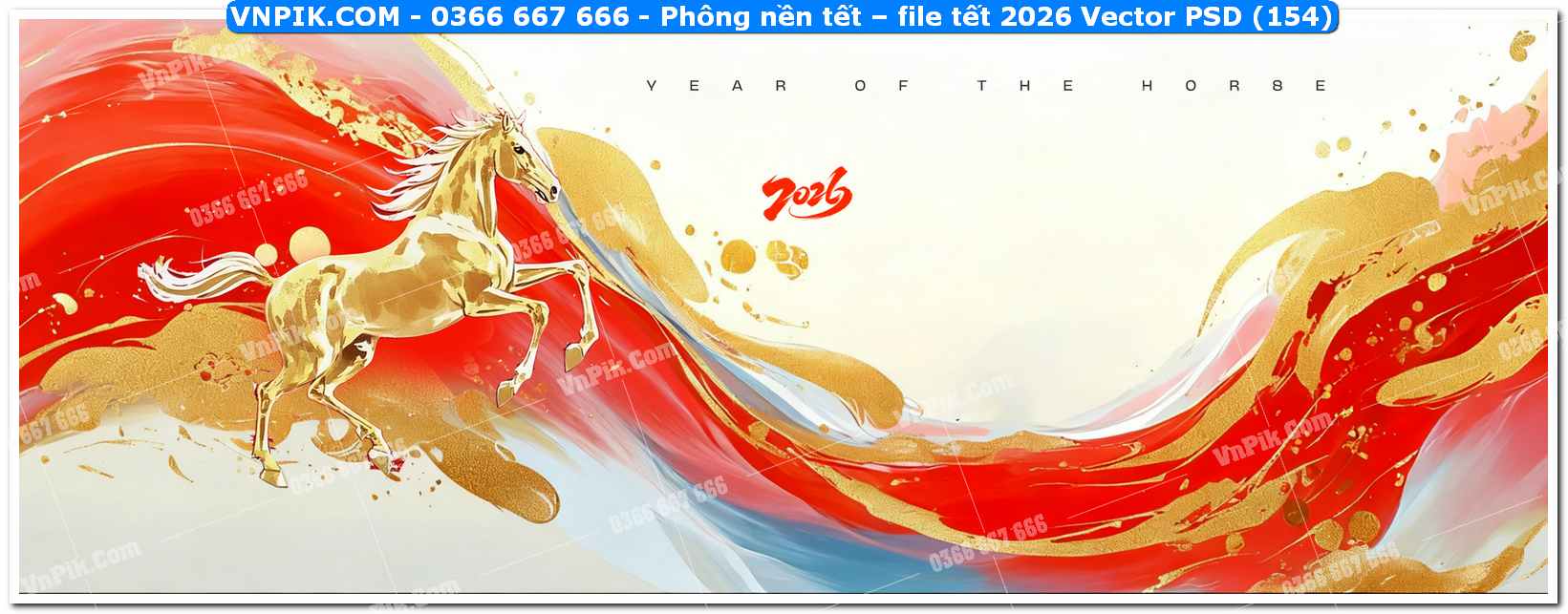 Mã 184235 - Phông nền tết – file tết 2026 Vector PSD (154) - VNPIK.COM